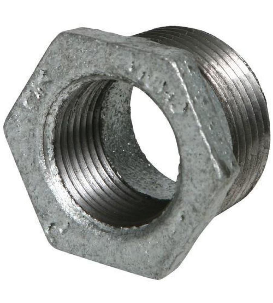 GALVANIZED REDUCED BUSH 1 1/2`` X 1/2`` BSP
